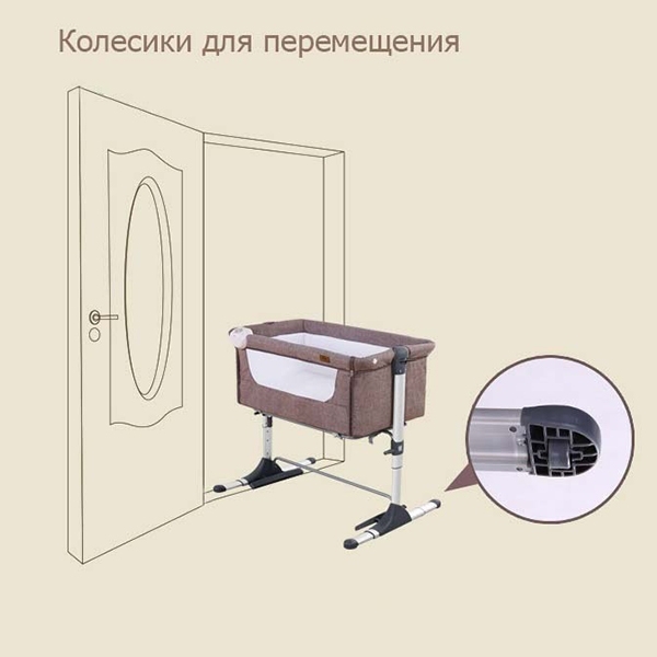 Приставная кроватка Giovanni CoSleep в магазине Коляски-Кроватки.Ру