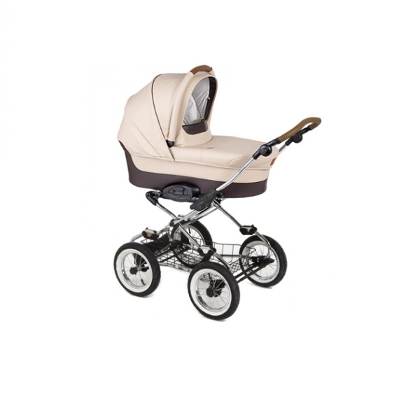 Детская коляска Navington Caravel 2 в 1, диаметр колёс 12" 30см в ...