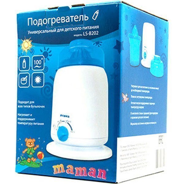 Купить подогреватель для бутылочек Maman LS-B202 (Маман) в интернет ...