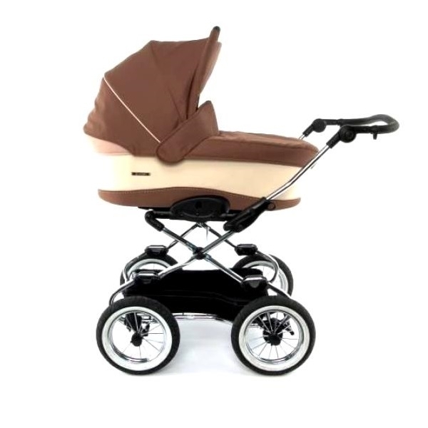 Детская коляска Navington Caravel 2 в 1, диаметр колёс 12" 30см в ...